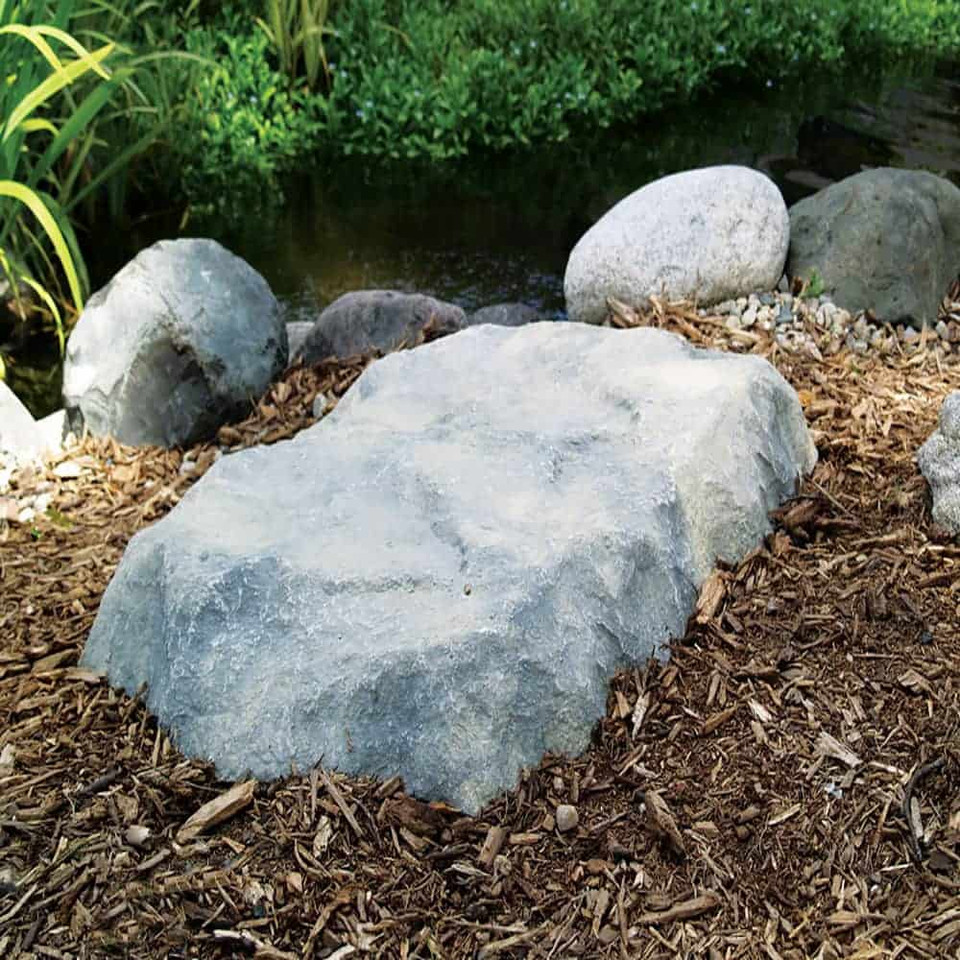 CrystalClear TrueRock | Large Flat Rock Cover | The Pond Guy