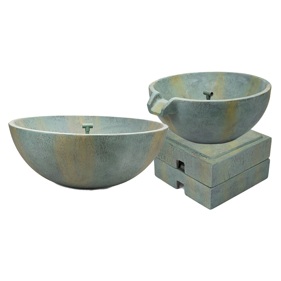 Spillway Bowl | Landscape Water Fountain Kit | The Pond Guy