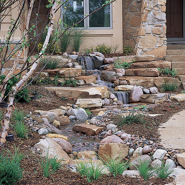 Pondless Waterfall and Feature Ideas - The Pond Guy