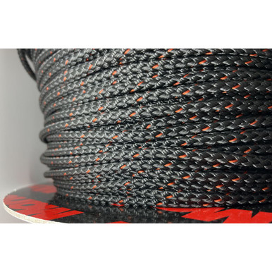Spool - 5mm Marlow 8 Plait Black 656 Ft