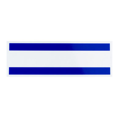 Opti Measurement Band Sticker (Blue - EX1333B | Zim Sailing
