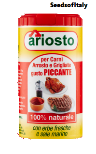 Ariosto Chilli Meat Rub Seasoning "Piccante" 80g *Gluten Free*
