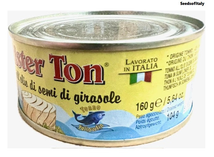 Mr Ton Tuna in Sunflower Oil by Callipo 160g Tin