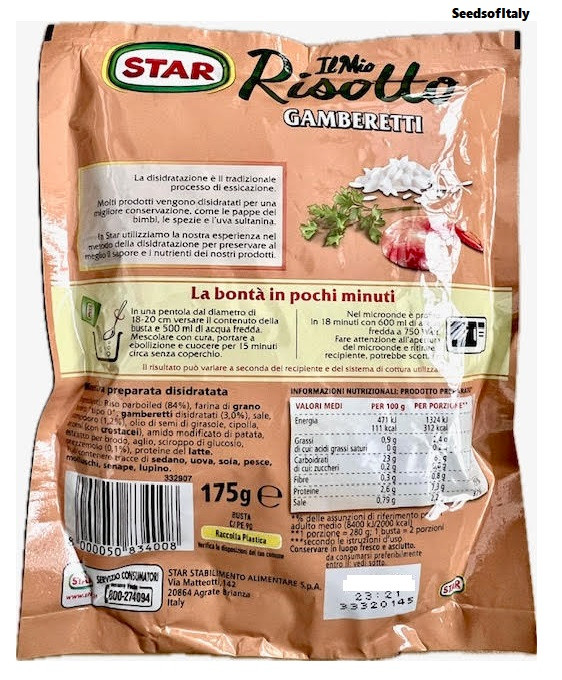 Star Shrimp Risotto my Risotto - 175g 2Servings