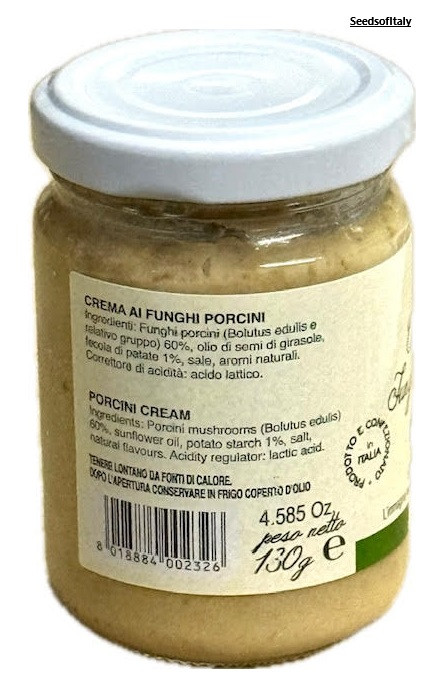 Porcini Mushrooms Cream (Crema ai Funghi Porcini) 130g