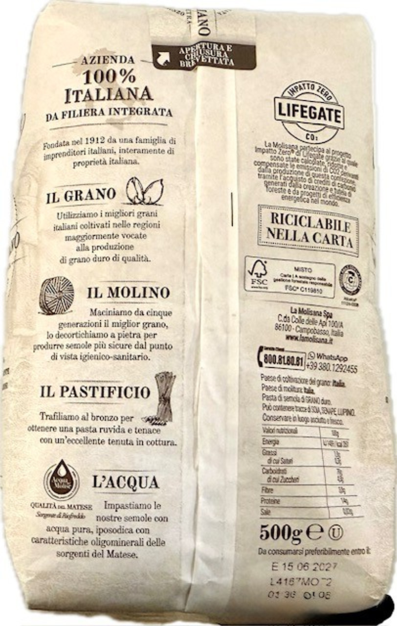 La Molisana "Radiatori" Pasta 500g N.73