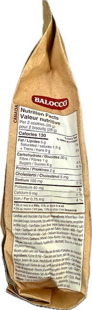 Balocco Saccottelli Breakfest Chocolate Chip Biscuits 350g