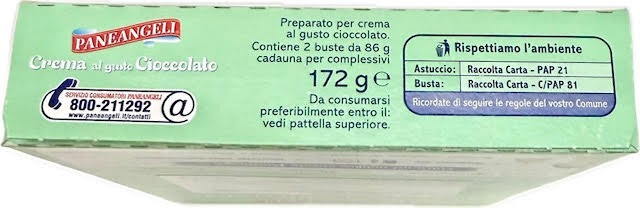 Paneangeli Chocolate Flavored Cream 2 x 86g