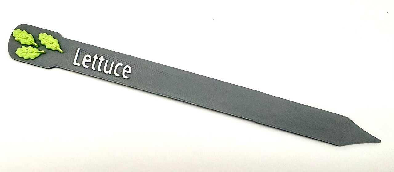 Plant and Herb Marker Tag - Biodegradable - LETTUCE