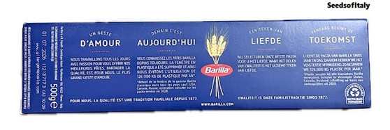 Barilla N.3 Spaghettini 500g