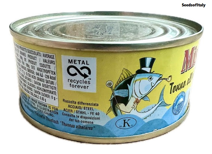 Mr Ton Tuna in Sunflower Oil by Callipo 160g Tin