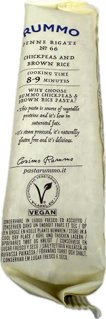 Rummo Chickpea and Rice Pasta Gluten Free 300g N.48