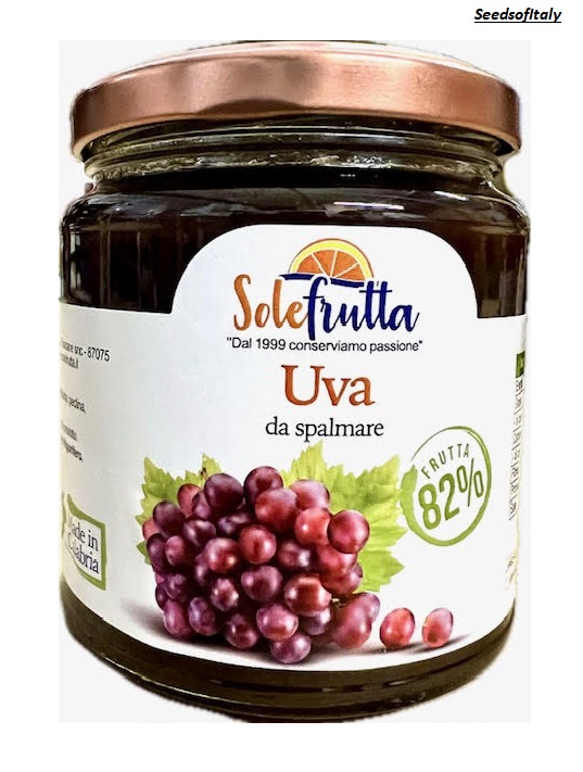 Solefrutta Calabrian Grape Fruit Jam 340g