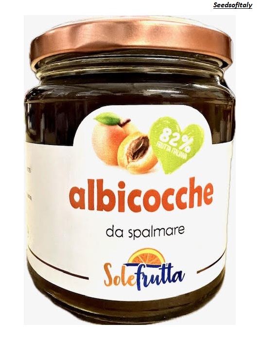 Solefrutta Calabrian Apricot Fruit Jam 340g