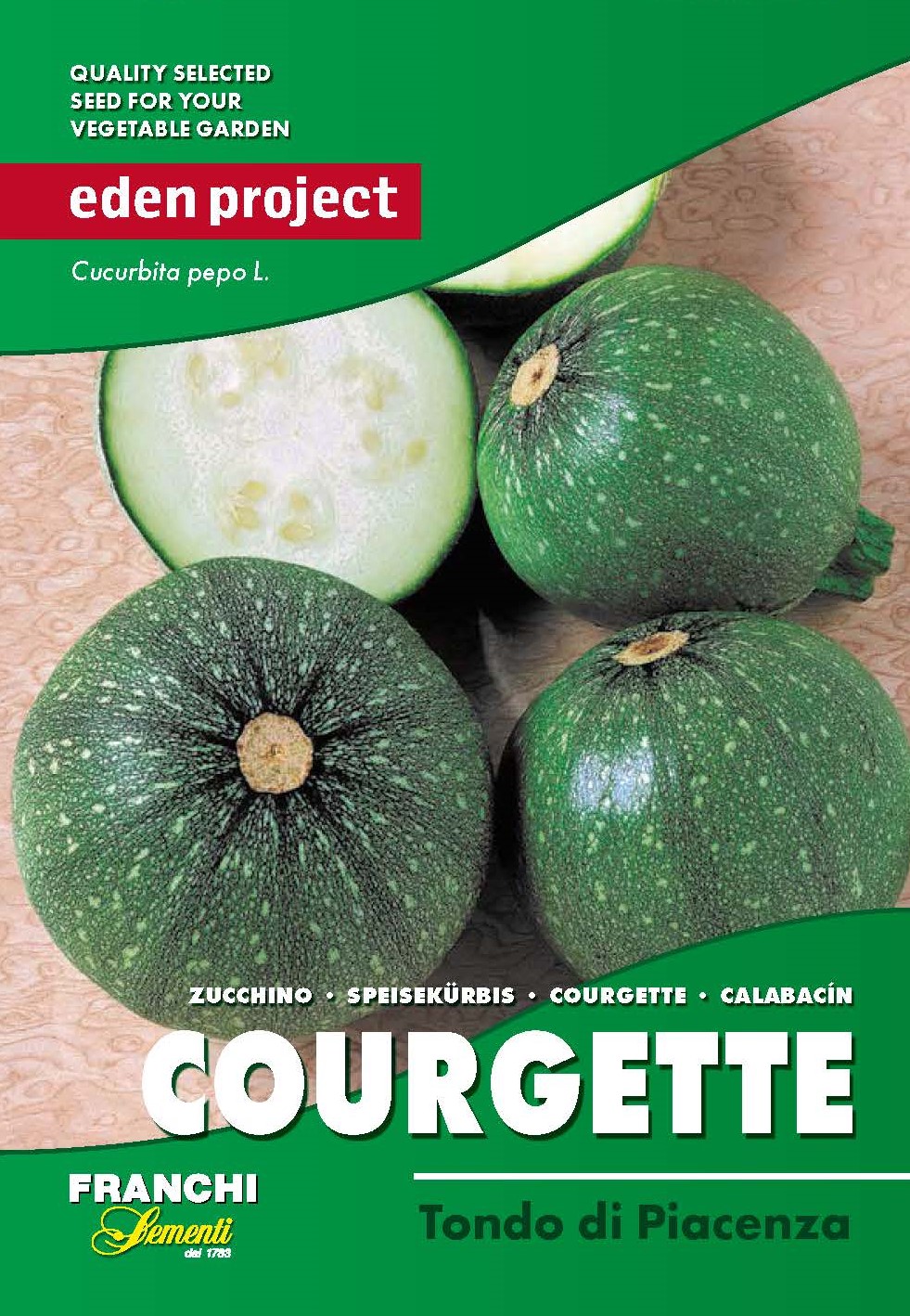 Courgette Tondo Di Piacenza Emilia Romagna