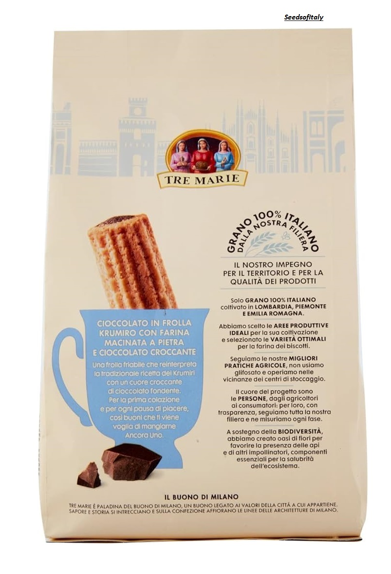Tre Marie chocolate Krumiri Biscuits 315g