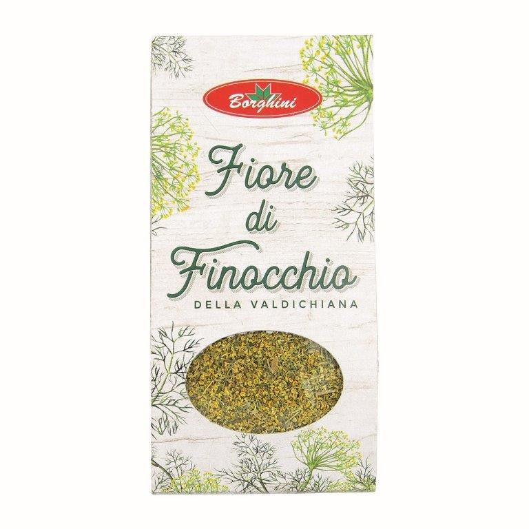 Ancient Aromatic Wild Fennel Flowers from Valdichiana Tuscany 30g