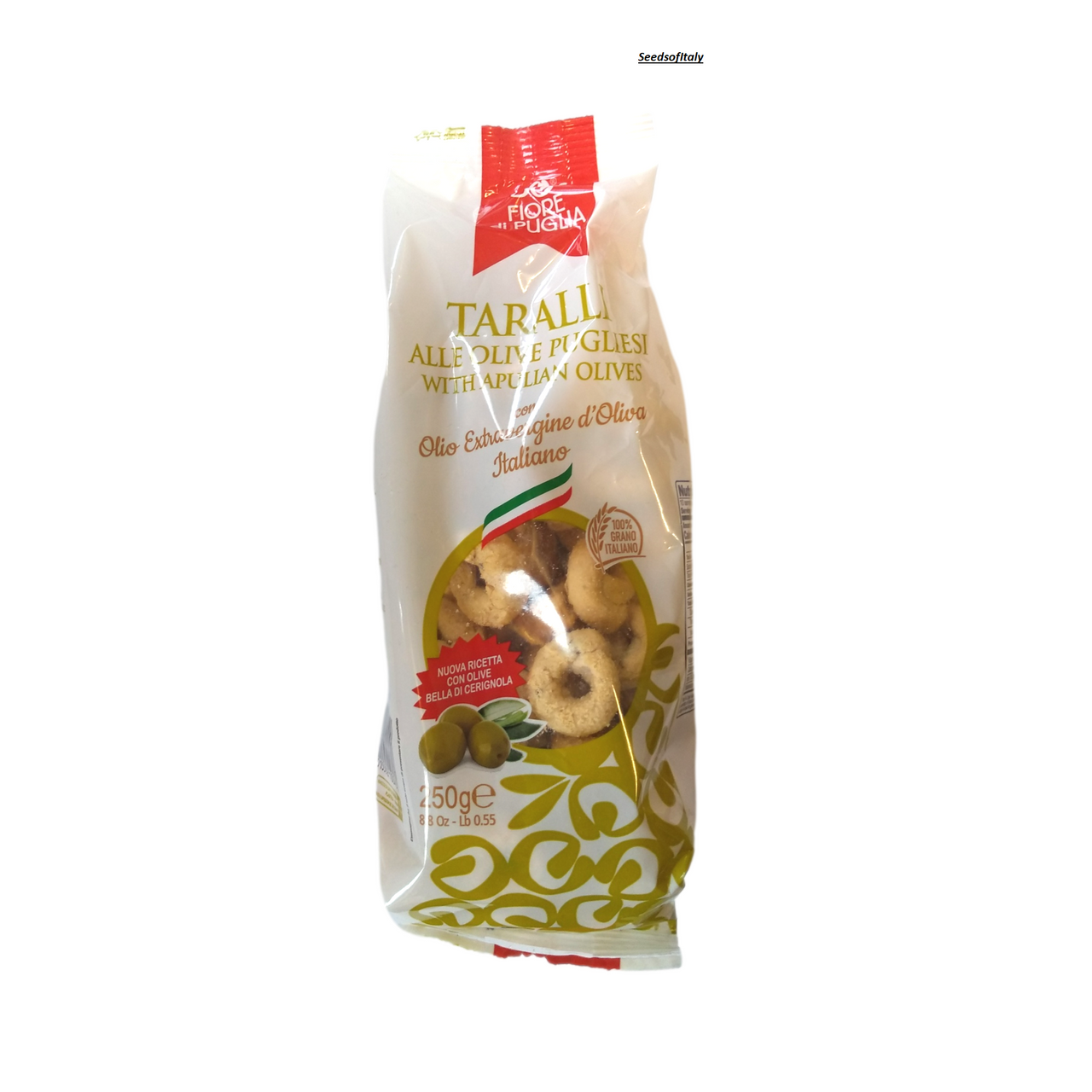 Fiore di Puglia - Taralli - Onion and Olive 250g