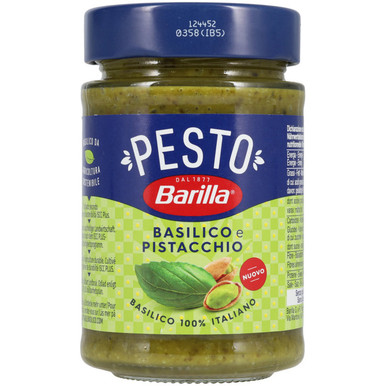 Barilla Pesto with Basil & Pistacchio 190g *GLUTEN FREE*