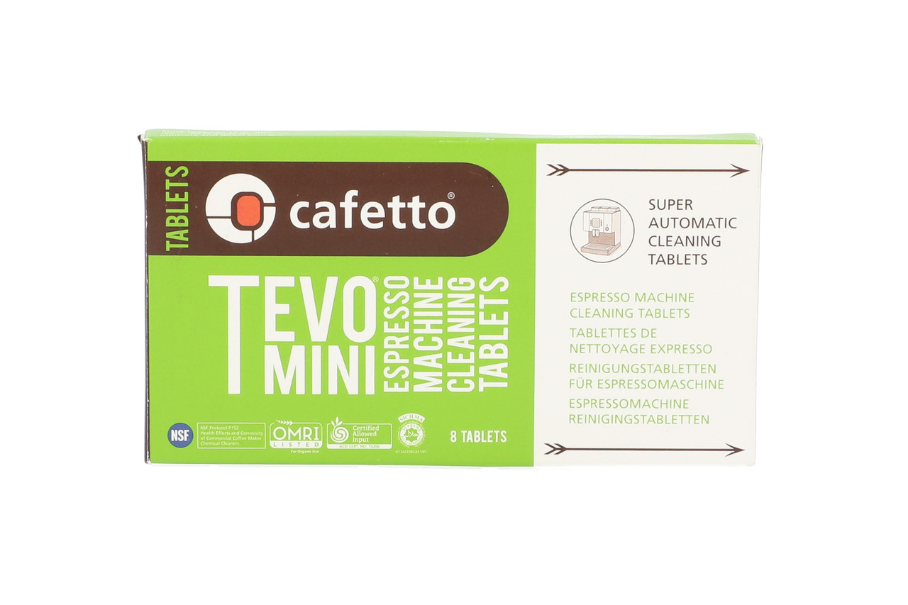 Cafetto Tevo Mini Tablets - Blister Pack | Coffee Machine Cleaning ...