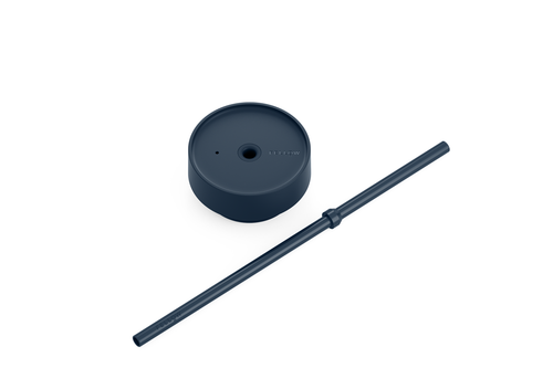 FELLOW CARTER COLD TUMBLER LID + STRAW - STONE BLUE 16oz | OFFICIAL UK ...
