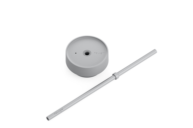 FELLOW CARTER COLD 16oz LID + STRAW | MATTE GREY - Espresso Solutions
