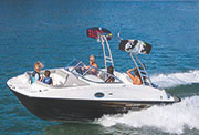 Deck Boat with Tower: Over the Tower Cover | Carver | 84123