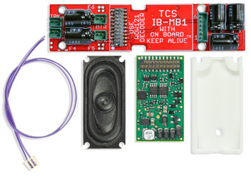 Train Control Systems HO 1760 WDK-BOW-2 WOWKit Complete Sound Conversion, Fits Bowser Baldwin ...