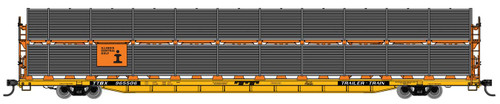 Walthers Mainline HO 910-8113 89' Flat Car with Bi-Level Shielded Auto ...