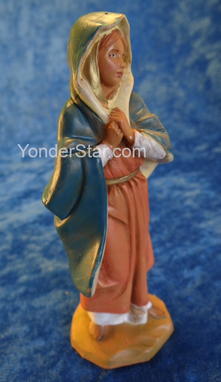 Mary Mother of Christ - 5" Fontanini Nativity Figure 53502 - Yonder ...