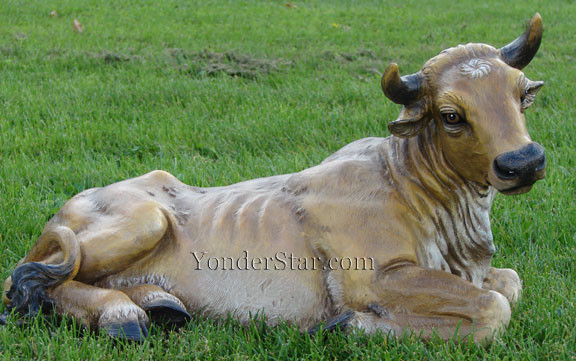 Seated Ox for 27" Outdoor Nativity Joseph's Studio - 37519 - Yonder ...