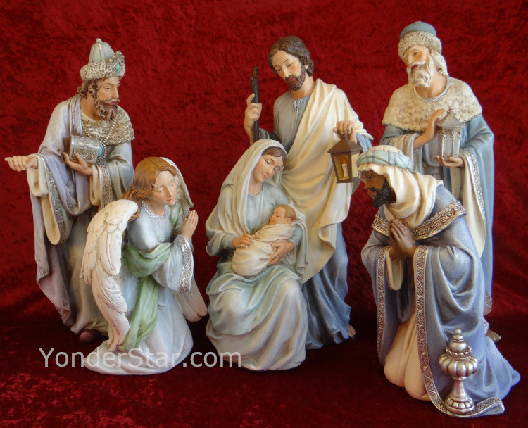 6" Scale Joseph's Studio Nativity 10 pcs 35930 - Yonder Star Christmas ...