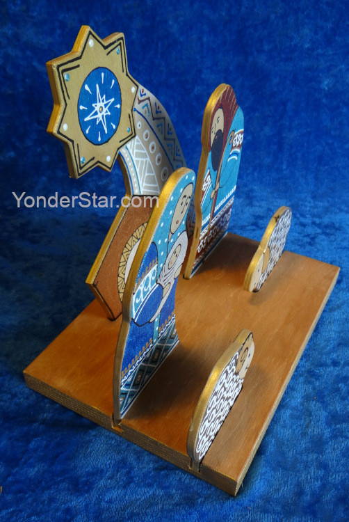 Nativity Scene from Ukraine - Yonder Star Christmas Shop LLC