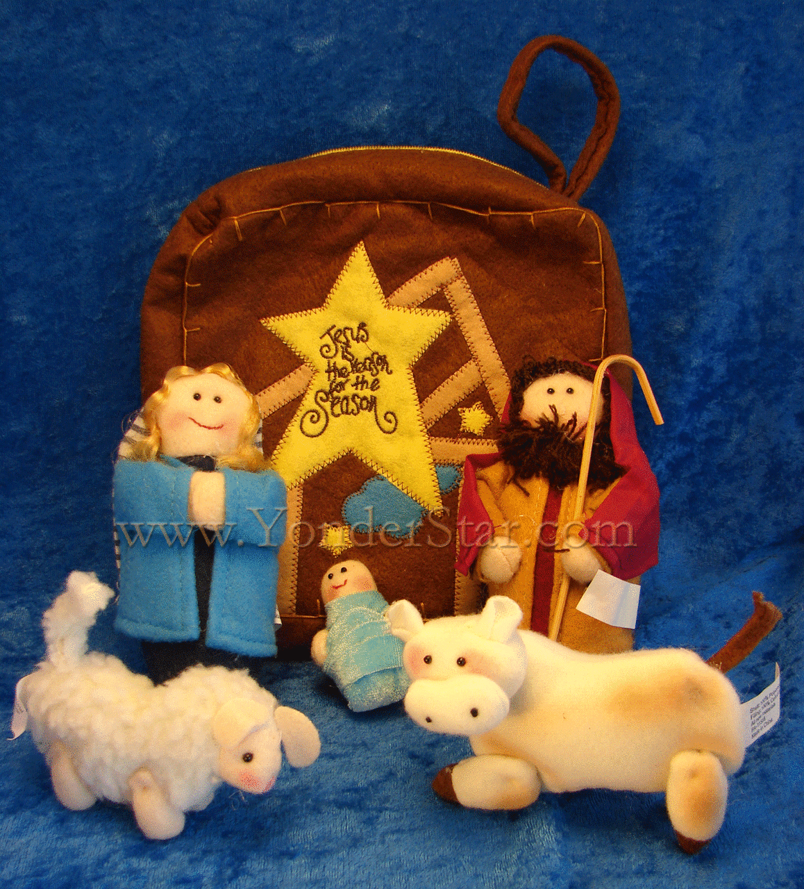 Jesus is the Reason Nativity for Kids - Yonder Star Christmas Shop LLC