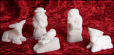Small Alabaster Nativity Scene Made in Peru - Yonder Star Christmas ...