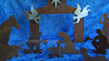 Western Nativity Scene Made in Texas - Yonder Star Christmas Shop LLC