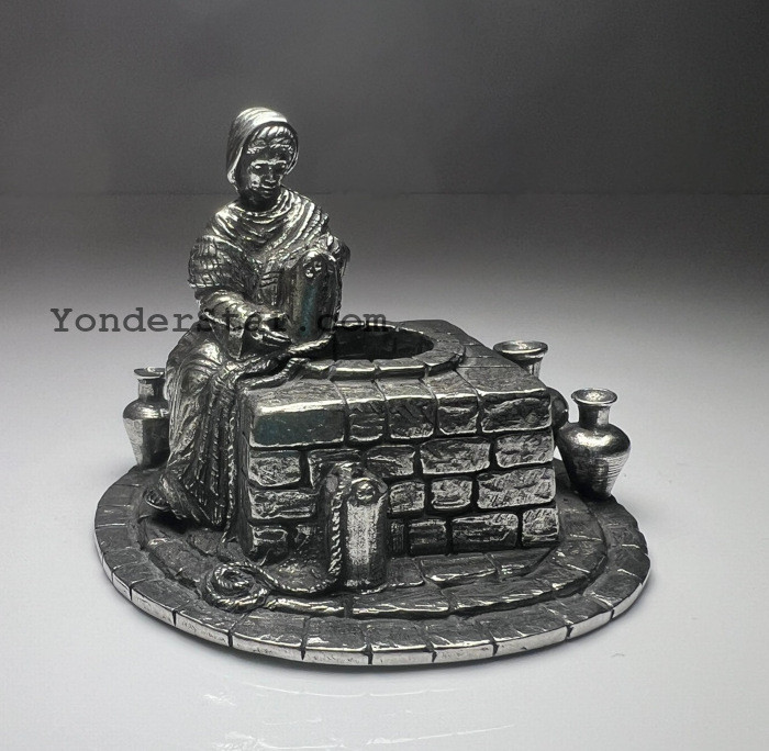 Girl at the Well- Danforth Pewter Nativity Vermont - Yonder Star ...