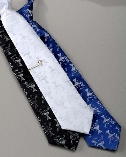 First Holy Communion White Necktie and Tie Bar - Yonder Star Christmas ...
