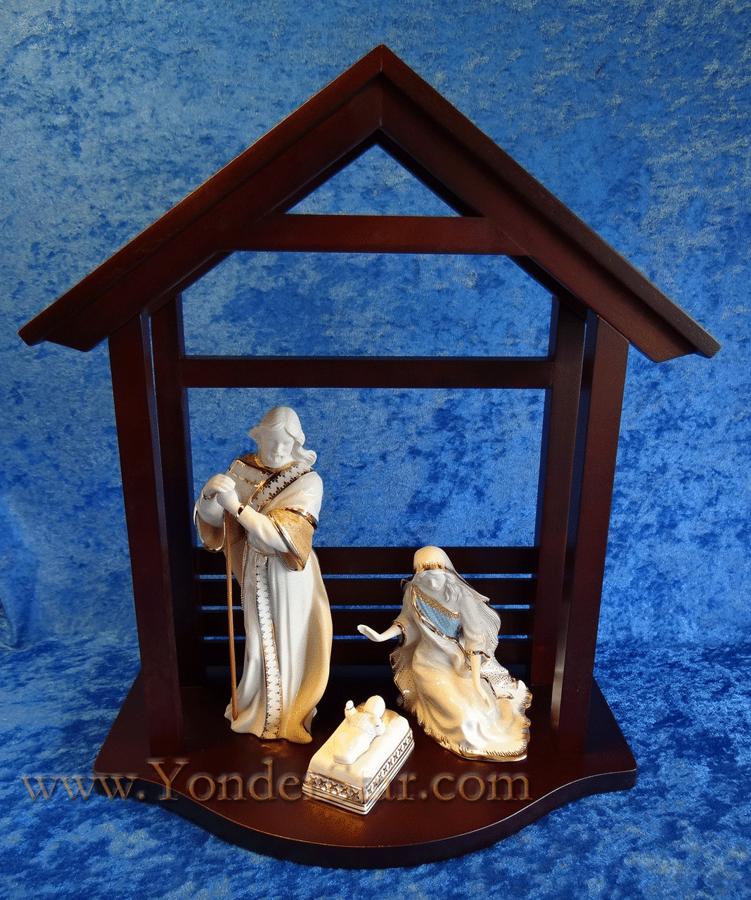Lenox Nativity First Blessing Nativity Figures | YonderStar