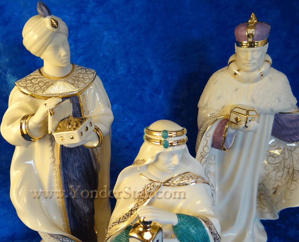 Lenox Nativity First Blessing Nativity Figures | YonderStar