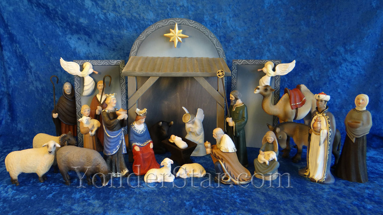 Norwegian Nativity Scene Henning - Made in Norway - Pre-Order - Yonder ...