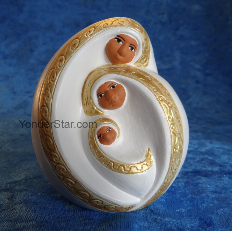 Peruvian Sculpted Nativity Scene - Yonder Star Christmas Shop LLC