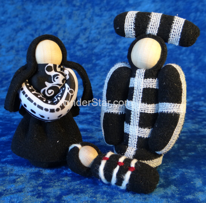 Native American Nativity Sets from Jemez Pueblo - Yonder Star Christmas ...