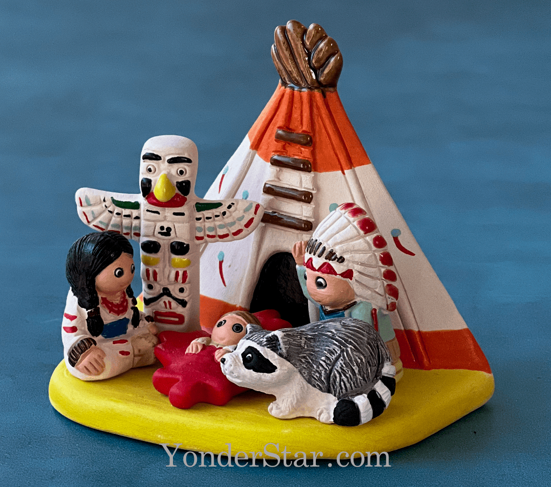 Apache Nativity Scene - Fair Trade from Peru - Yonder Star Christmas ...