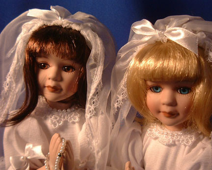 First Holy Communion Doll Blonde - Yonder Star Christmas Shop LLC