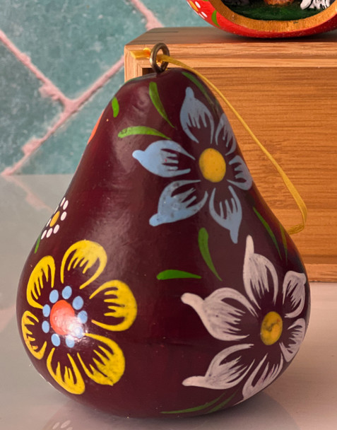 Colorful Painted Gourd Nativity Scene - Fair Trade Peru - Yonder Star ...