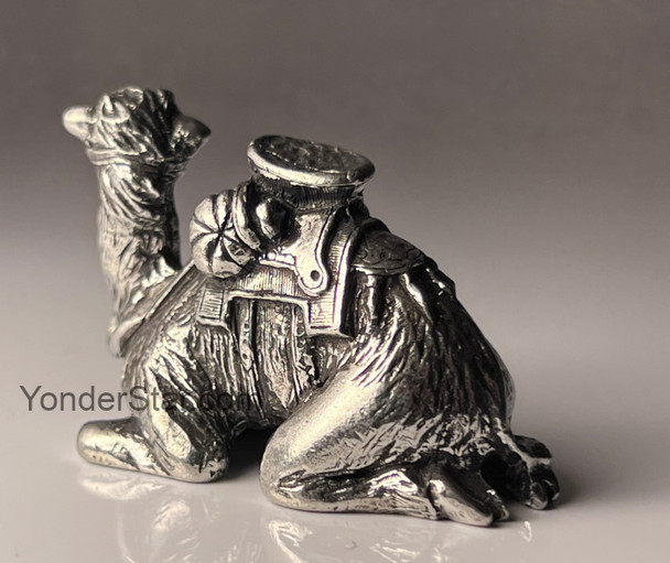 Camel Seated - Danforth Pewter Nativity Vermont - Yonder Star Christmas ...