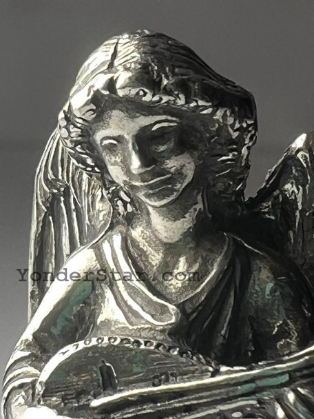 Danforth Nativity Angel Playing Lute - Made in Vermont USA