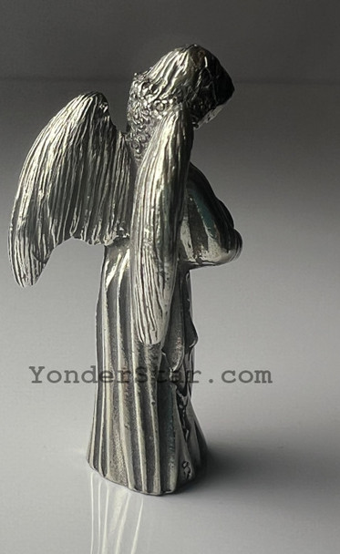 Danforth Nativity Angel Playing Lute - Made in Vermont USA