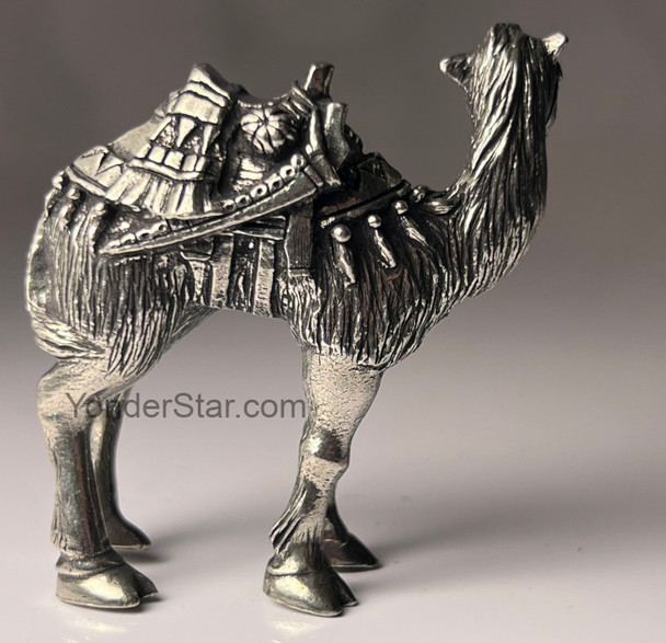 Camel With Head Turned - Danforth Pewter Nativity Vermont - Yonder Star ...